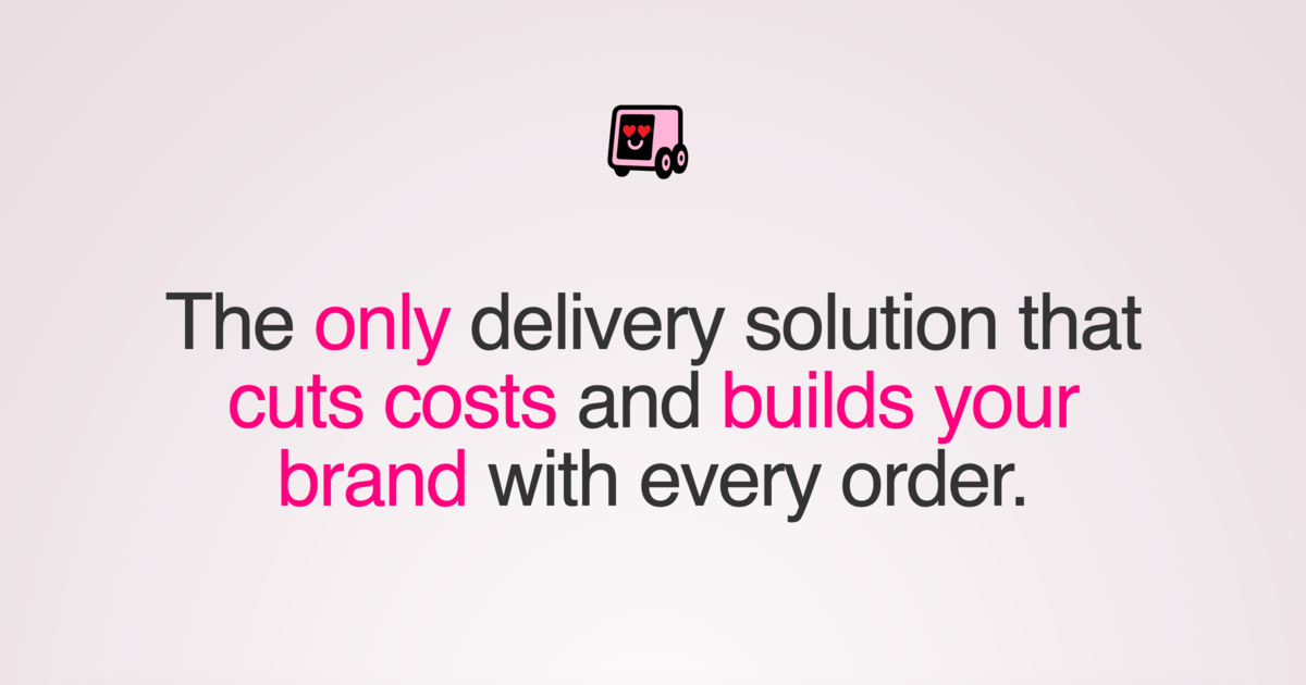 Cut Costs. Build Brand. | Pinkbot